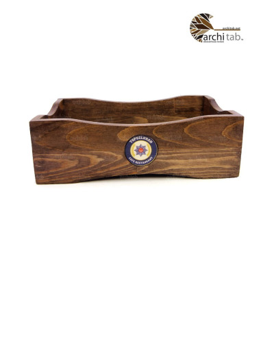 Natural Wooden Bread Box for Cafe, Restaurant or Hotels